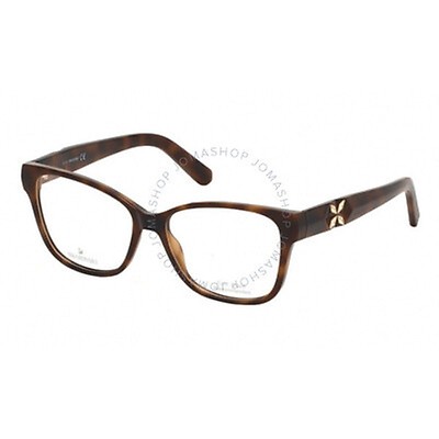 Swarovski Ladies Black Square Eyeglass Frames SK521500152 SK521500152 ...