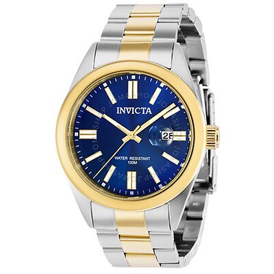 Invicta Pro Diver Quartz Blue Dial Men's Watch 32657 32657 886678385287 ...