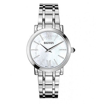Balmain Classica Lady II Quartz White Mother of Pearl Dial Watch ...