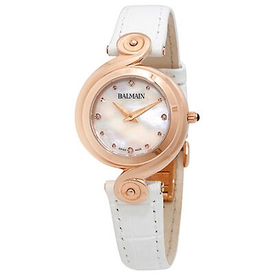 Balmain Classica Lady II Quartz White Mother of Pearl Dial Watch ...