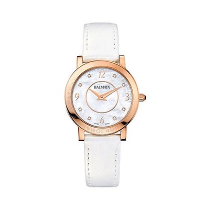 Balmain Classica Lady II Quartz White Mother of Pearl Dial Watch ...