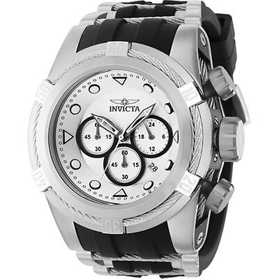 Invicta Ocean Master Automatic Chronograph Black Dial Men's Watch 1468 ...