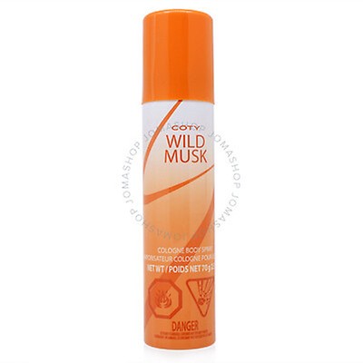 Coty Wild Musk / Coty Cologne Concentrate Spray 1.0 oz (in window box ...