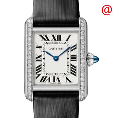 Cartier Tank Anglaise Silver Dial Ladies Watch W5310019 W5310019 ...