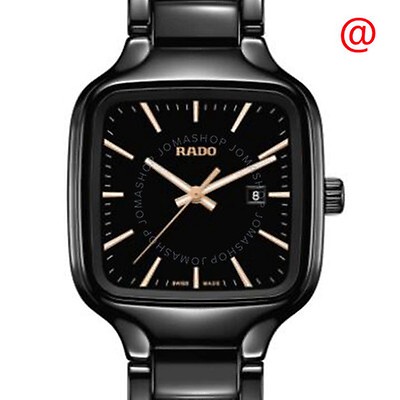 Rado True Black Pure Jubile Diamond Ceramic Men's Watch R27653722 ...