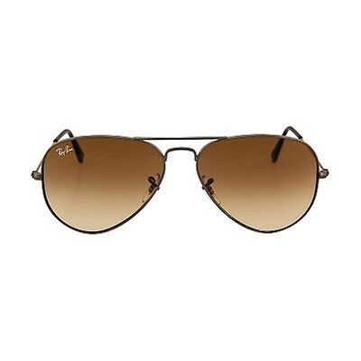 Ray-Ban Original Aviator Brown Gradient Sunglasses RB3025-00451-55 ...