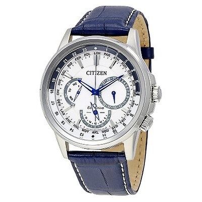 Citizen Primo Chronograph Eco-Drive Blue Dial Men's Watch CA0680-57L ...