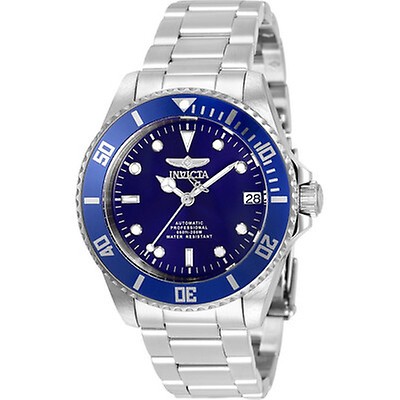 Invicta Pro Diver Automatic Blue Dial Batman Bezel Men's Watch 21865 ...