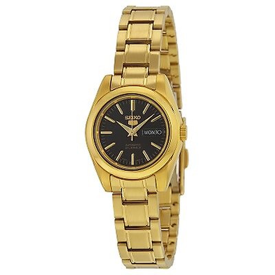 Seiko Seiko 5 Automatic Champagne Dial Ladies Watch SYMG44J1 SYMG44J1 ...
