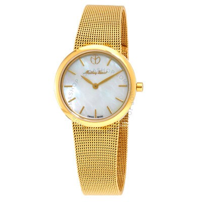 Gucci Vintage Web Quartz Cream Mother of Pearl Dial Ladies Watch ...
