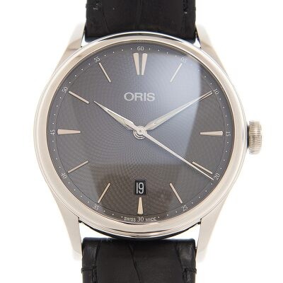 Oris Artelier Date Automatic Silver Dial Men's Watch 633-7544-4051LS ...