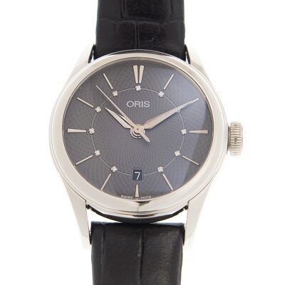 Oris Artelier Date Automatic Silver Dial Men's Watch 633-7544-4051LS ...