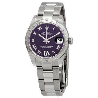 Rolex Datejust Lady 31 Black Dial Stainless Steel and 18K Yellow Gold ...