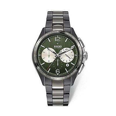 Rado HyperChrome Chronograph Automatic Black Dial Men's Watch R32111162 ...