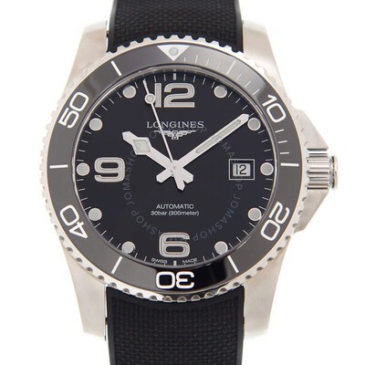 Longines Conquest V.H.P. Black Carbon Dial Men's Watch L3.716.2.66.9 L3 ...