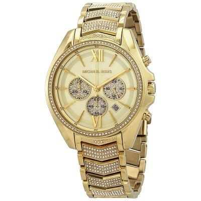 Michael Kors Garner Gold Dial Ladies Watch MK2574 MK2574 - Watches ...