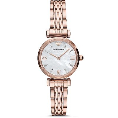 Emporio Armani Quartz Crystal Black Dial Ladies Watch AR11252 AR11252 ...