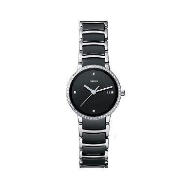 Rado Centrix Jubile Diamond Stainless Steel Ladies Watch R30933713 ...