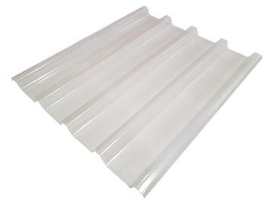 Polycarbonate Roof Sheet IBR 2.4m Bronze | LEROY MERLIN South Africa