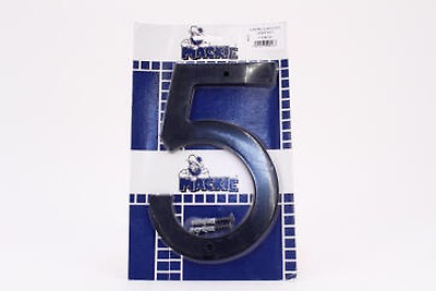 Number 4 plastic sign black mackie 200mm | LEROY MERLIN South Africa