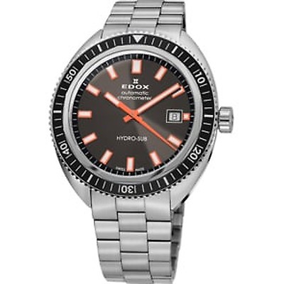 80128 357JNM BUDD | Edox Hydro-Sub Date Automatic COSC 80128 357JNM BUDD | Edox Hydro-Sub Date Automatic COSC
