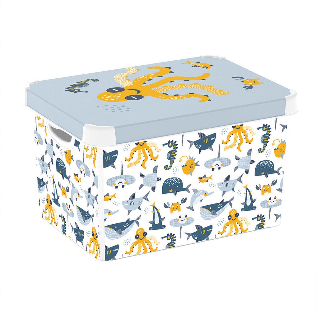 Curver Storage Boxes Large Curver 22L Storage Boxes, £5 At Homebase